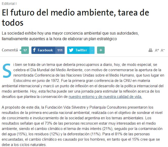El futuro del medio ambiente, tarea de todos | Fundación Vida Silvestre ...
